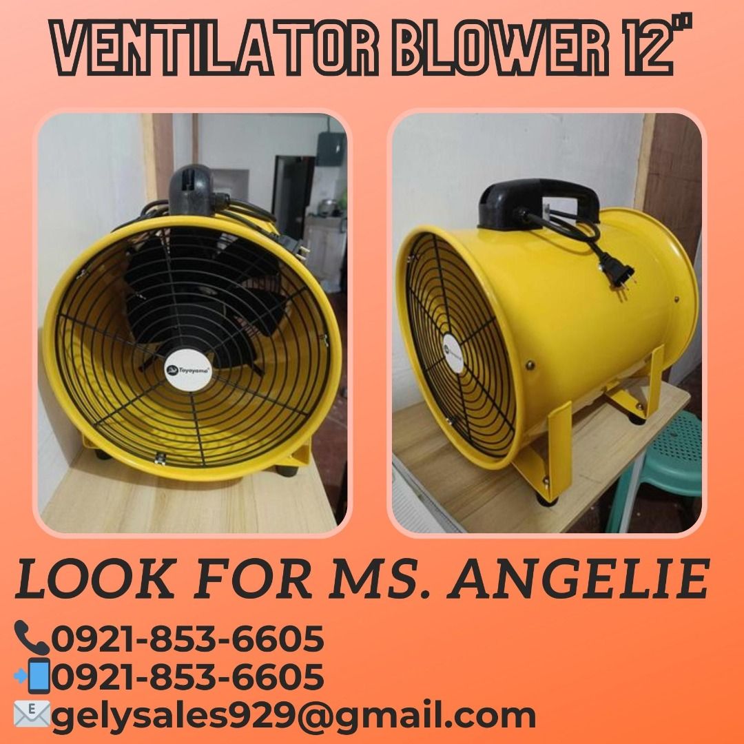 VENTILATOR BLOWER 12" AVAILABLE HERE, Commercial & Industrial ...