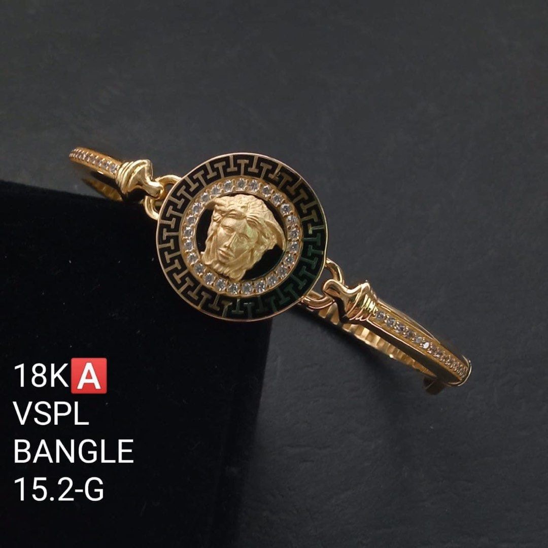 Versace Bangle, Women's Fashion, Jewelry & Organizers, Bracelets on ...