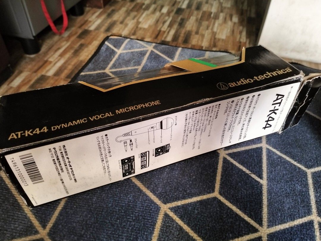 Vintage Audio Technica AT-K44 Vocal Microphone, Audio, Microphones on Carousell
