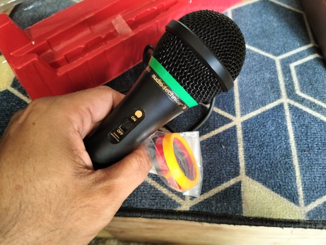 Vintage Audio Technica AT-K44 Vocal Microphone, Audio, Microphones on Carousell