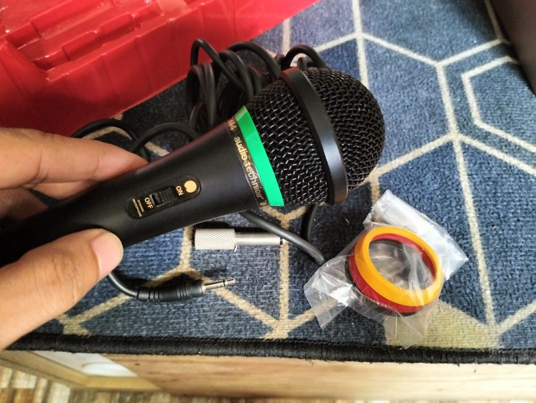 Vintage Audio Technica AT-K44 Vocal Microphone, Audio, Microphones on Carousell