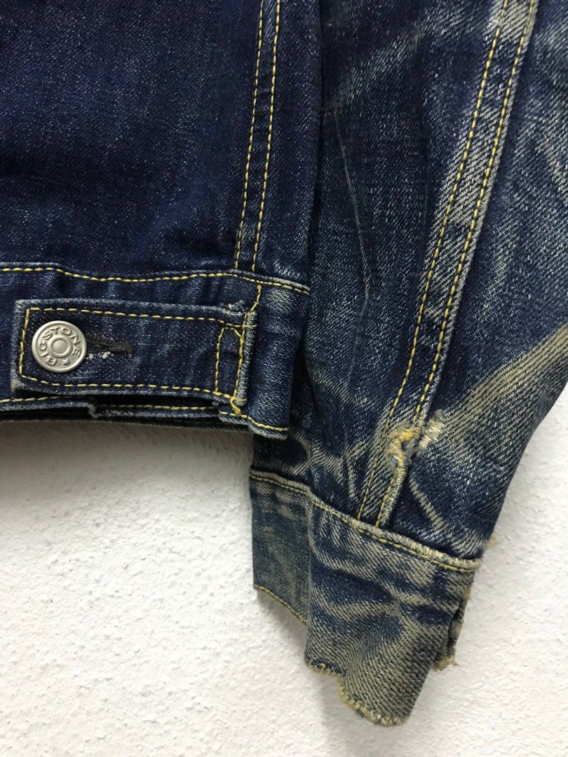 Vintage Big Stone denim Jacket, Men's Fashion, Coats, Jackets and ...