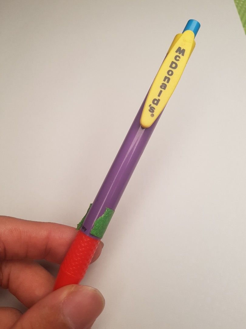 Vintage McDonald's Pen, Hobbies & Toys, Memorabilia & Collectibles ...