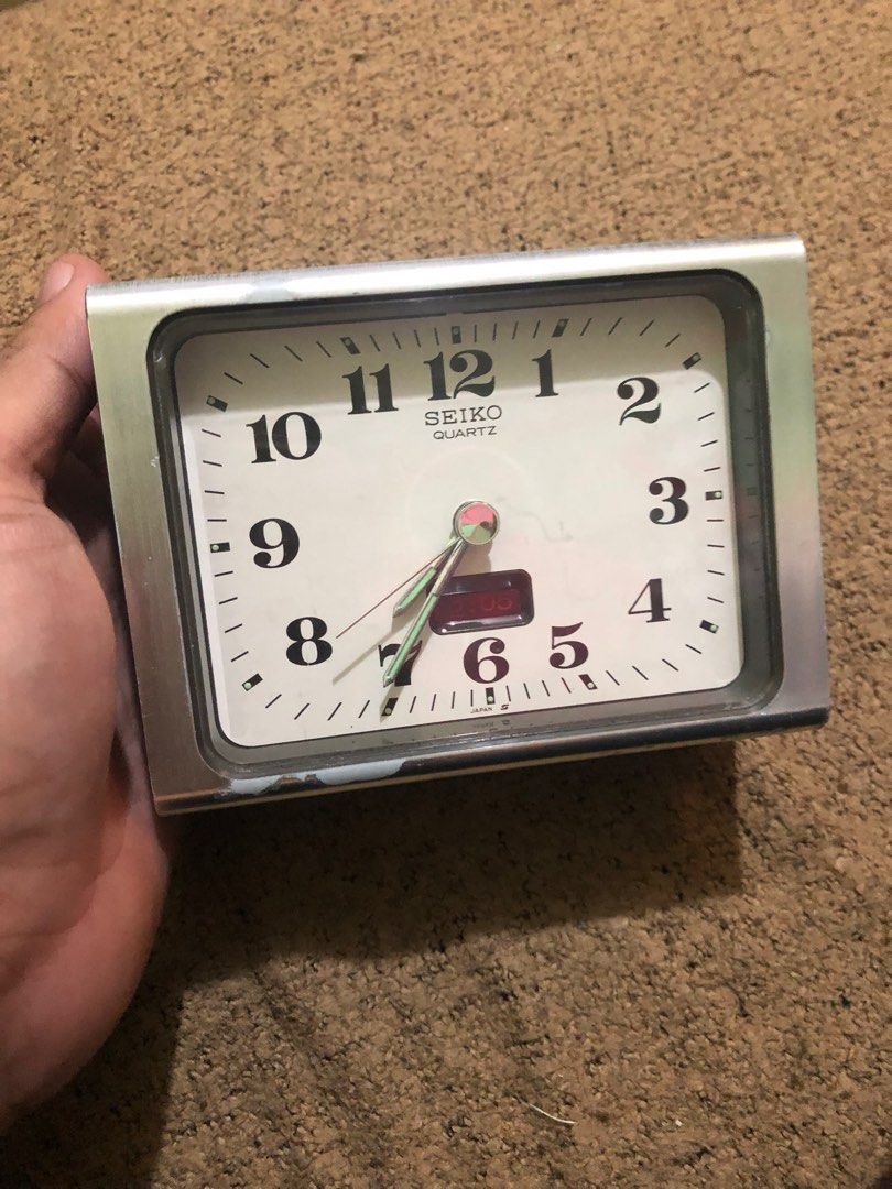 Vintage seiko quartz desk clock, Hobbies & Toys, Memorabilia ...