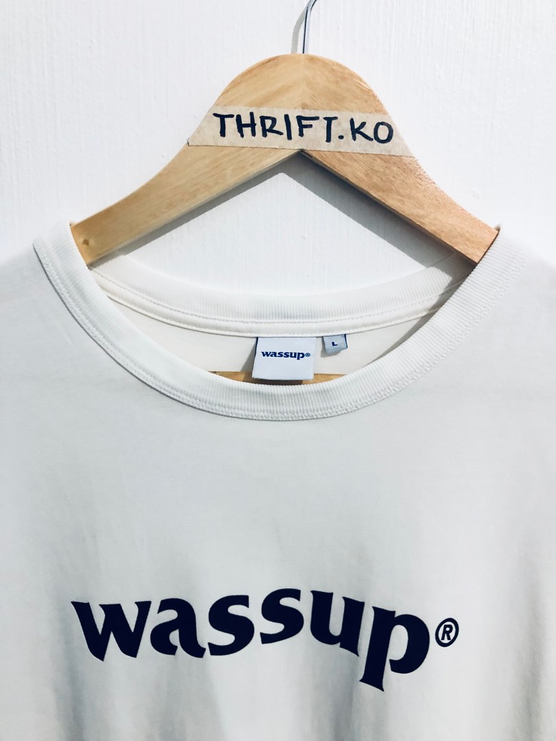 Wassup, Men's Fashion, Tops & Sets, Tshirts & Polo Shirts on Carousell