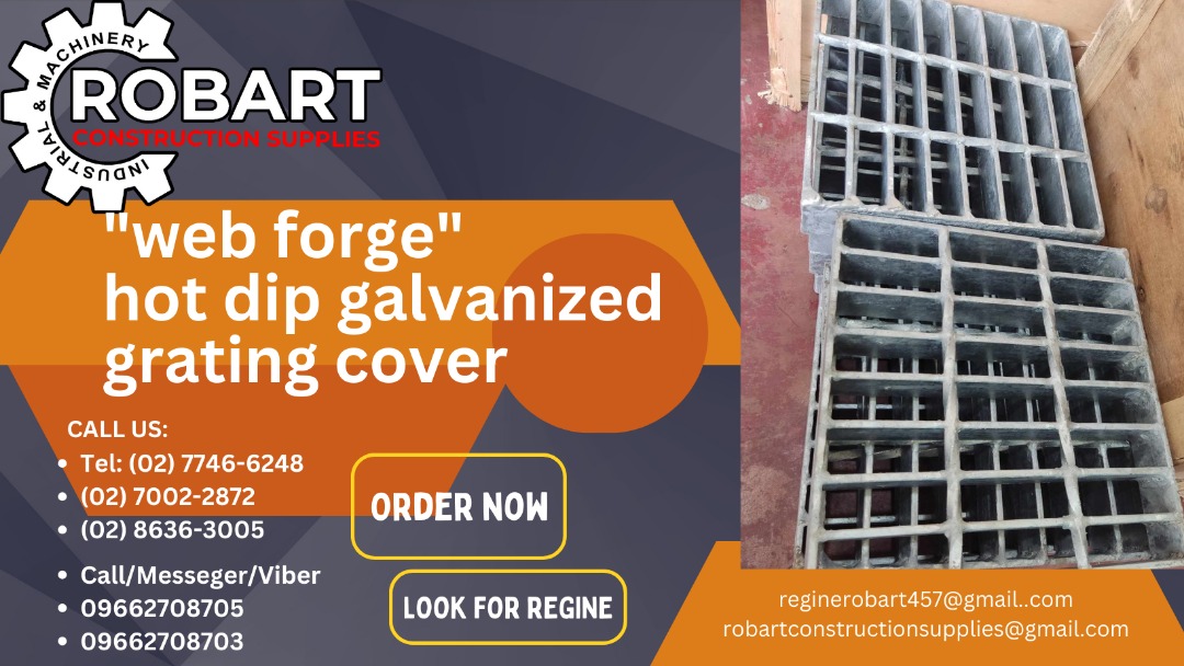 "web forge" hot dip galvanized grating cover, Commercial & Industrial ...