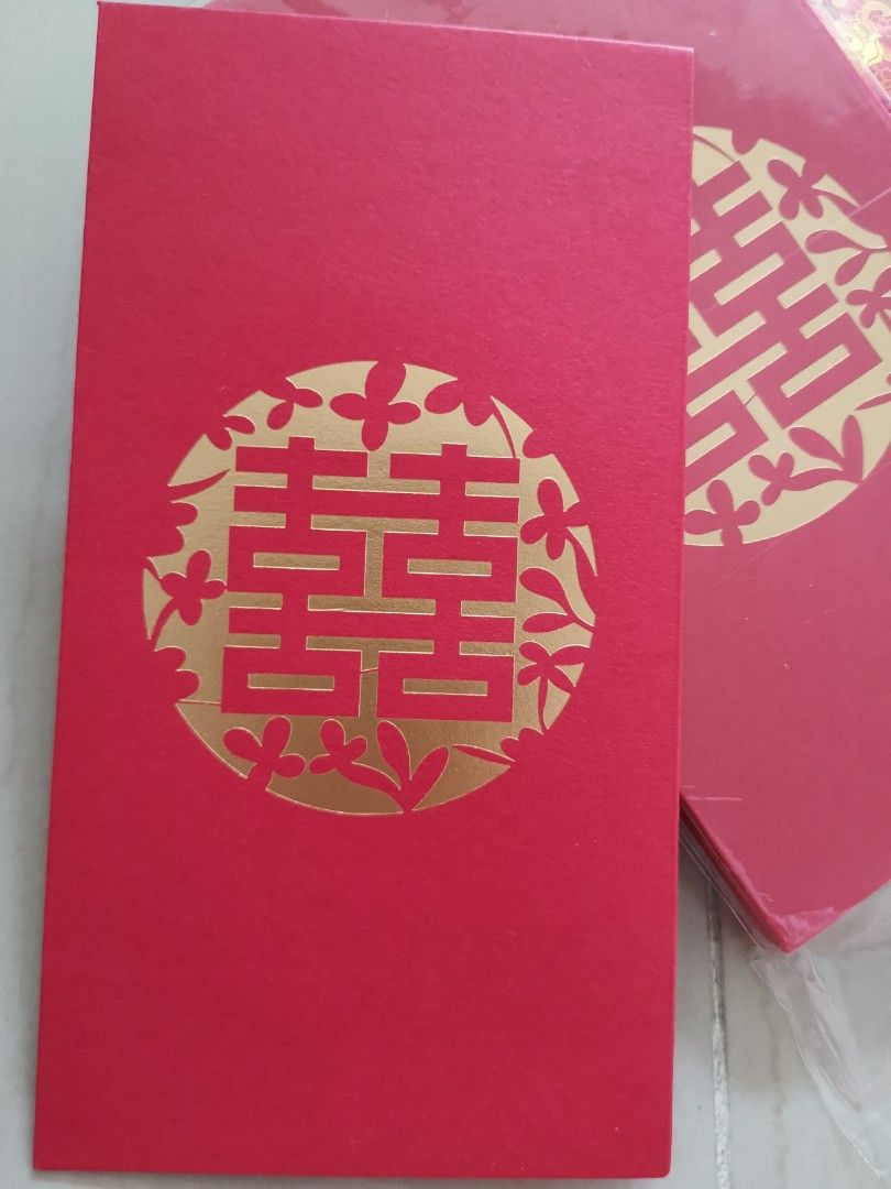 Wedding red packet, Women's Fashion, Watches & Accessories, Other ...