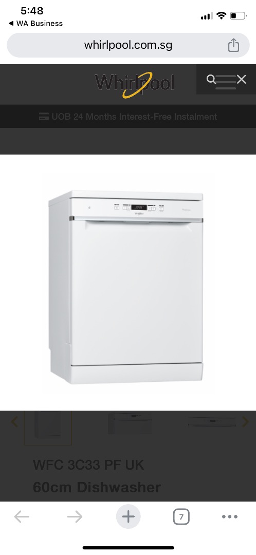 Whirlpool, TV & Home Appliances, Kitchen Appliances, Dishwasher on ...