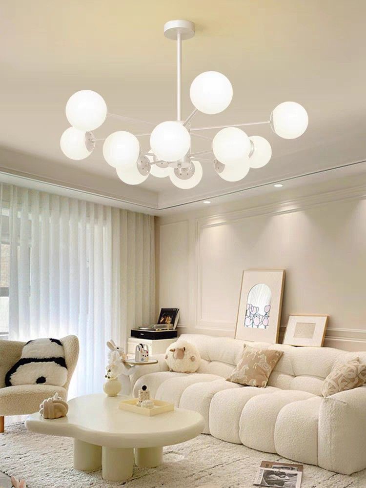 White molecules light, Furniture & Home Living, Lighting & Fans ...