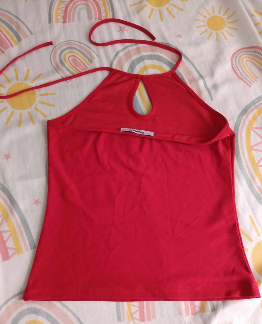 Whoops Sexy halter blouse, Women's Fashion, Tops, Blouses on Carousell