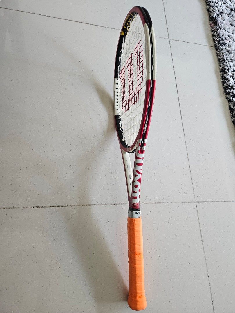 Wilson - nCode Six One 6.1 Tour 90 - Pro Staff Tennis Racquet, Sports ...