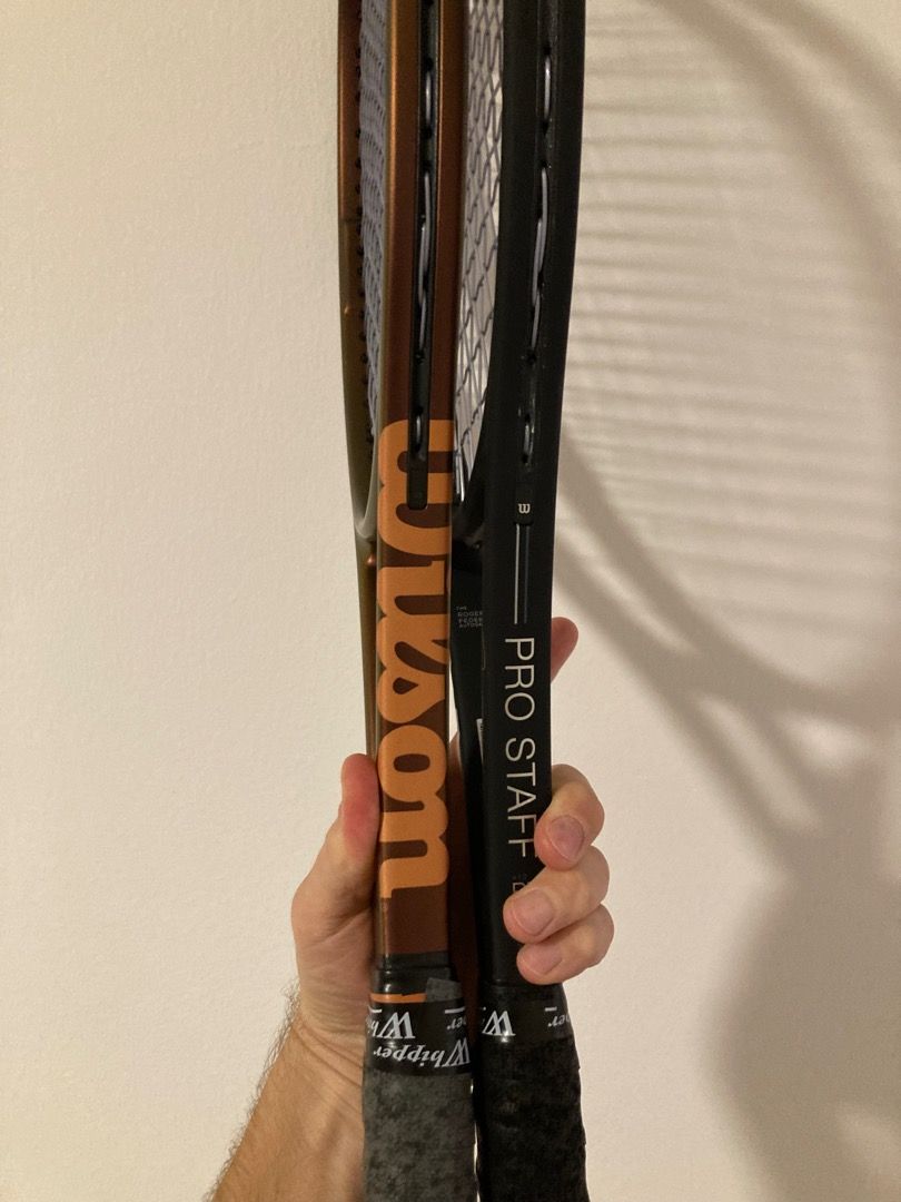 Wilson Pro Staff Tennis Rackets, 290 and 340 grams with brand new ...