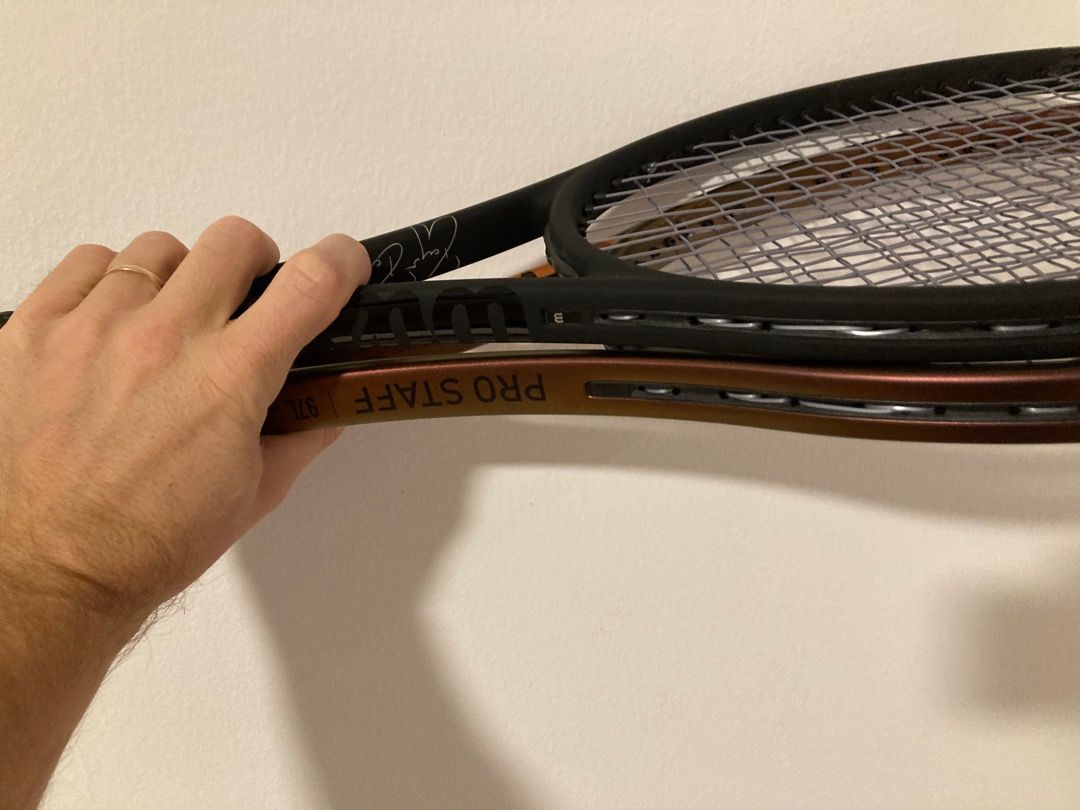 Wilson Pro Staff Tennis Rackets, 290 and 340 grams with brand new ...