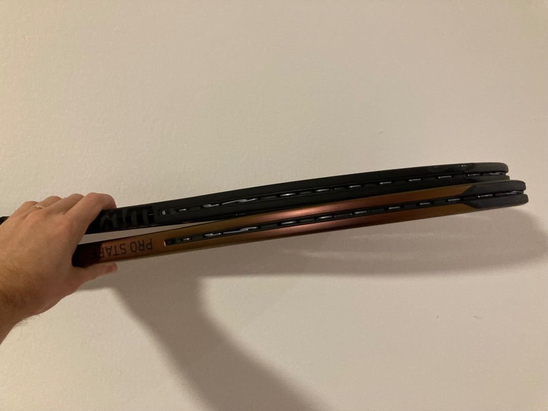 Wilson Pro Staff Tennis Rackets, 290 and 340 grams with brand new ...
