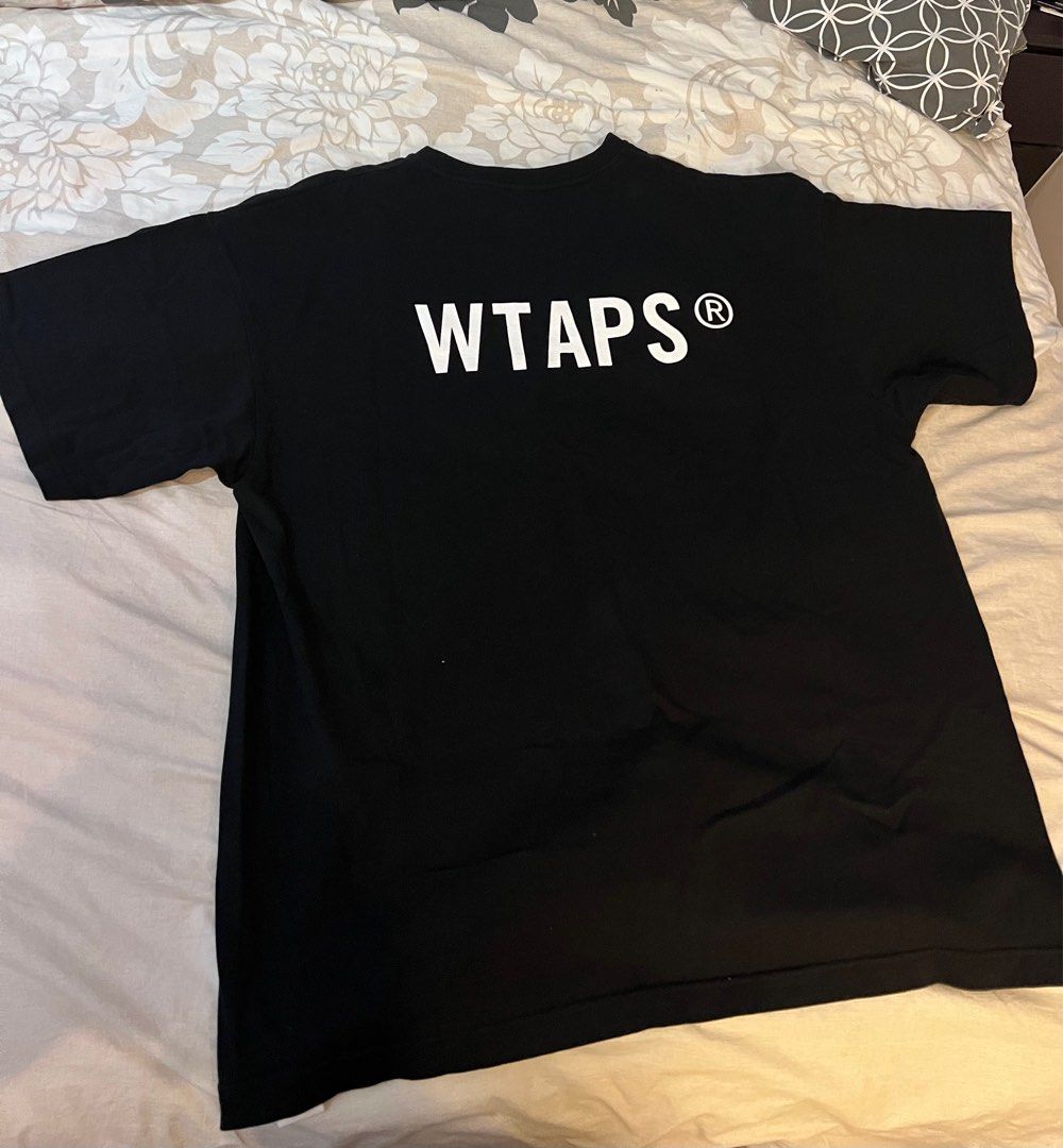 Wtaps Logo Tee, Men's Fashion, Tops & Sets, Tshirts & Polo Shirts on Carousell