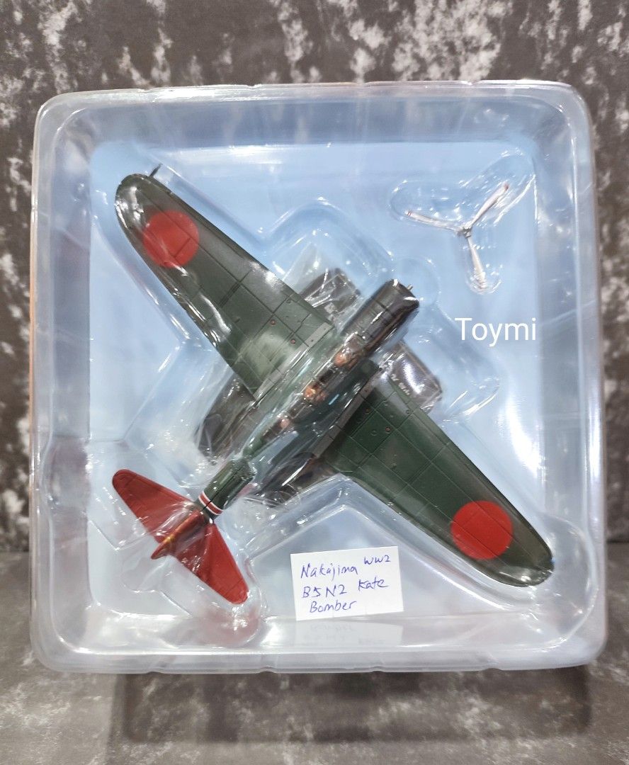 WW2 Nakajima B5N2 Kate Bomber Japanese Aircraft Jet Fighter, Hobbies ...