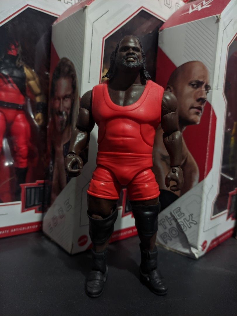 WWE Mattel Elite Mark Henry, Hobbies & Toys, Toys & Games on Carousell