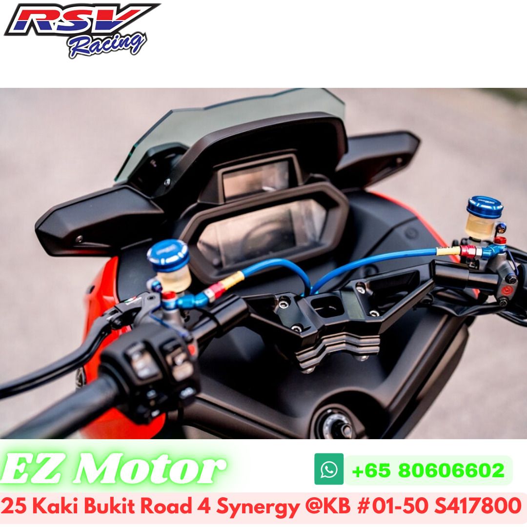 Xmax V1 / V2 RSV Naked Handled Bar, Motorcycles, Motorcycle Accessories ...