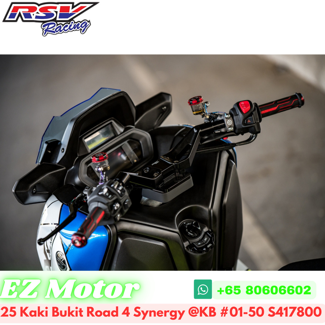 Xmax V1 / V2 RSV Naked Handled Bar, Motorcycles, Motorcycle Accessories ...