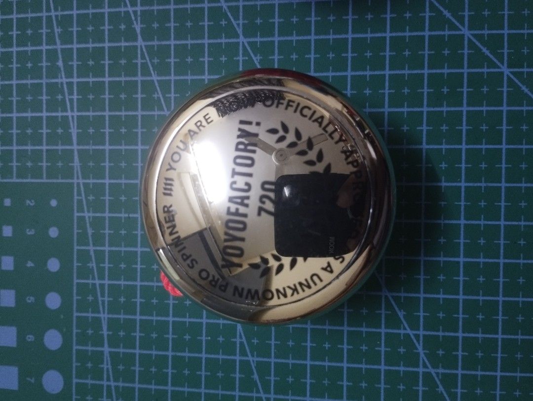Yoyofactory Unknown Loop 720 Gold Limited Edition Pro Looping Yo-yo ...