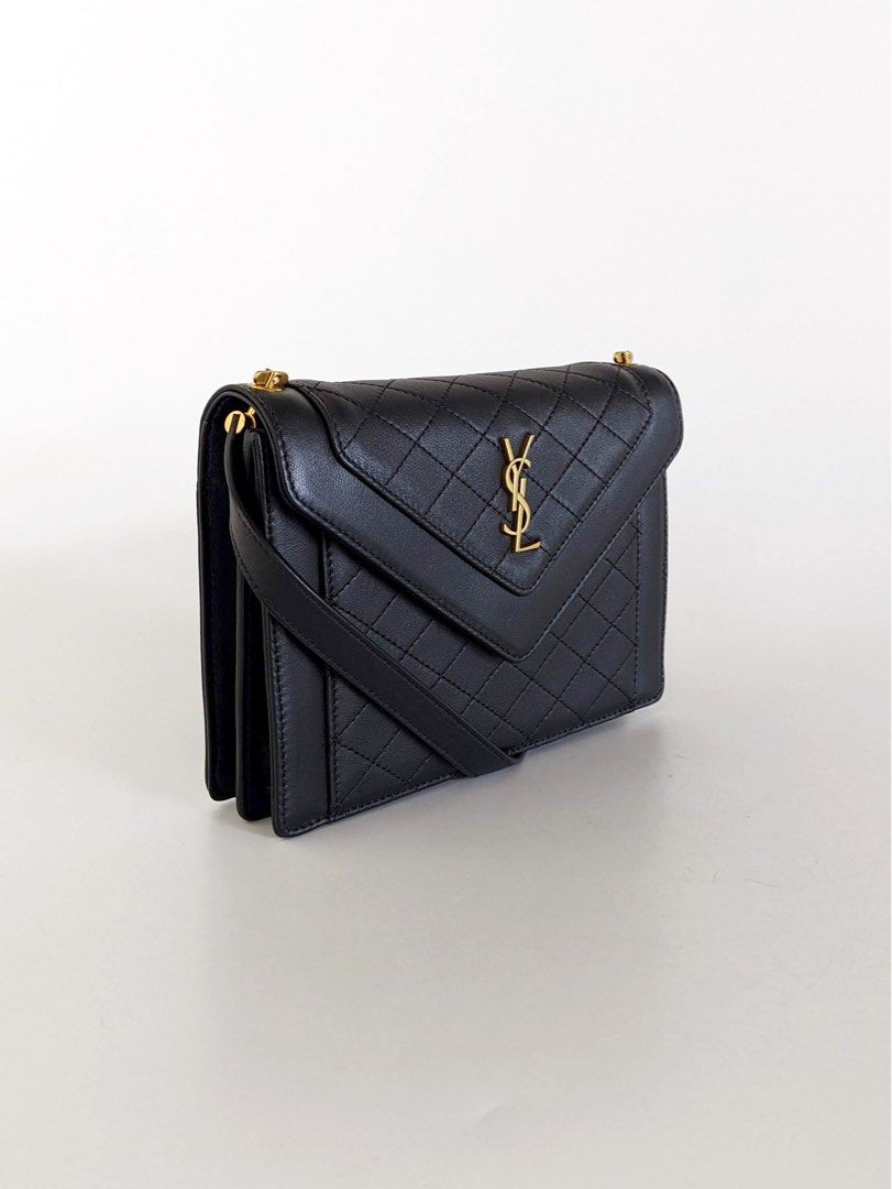 YSL gaby mini satchel quilted, Women's Fashion, Bags & Wallets, Cross ...