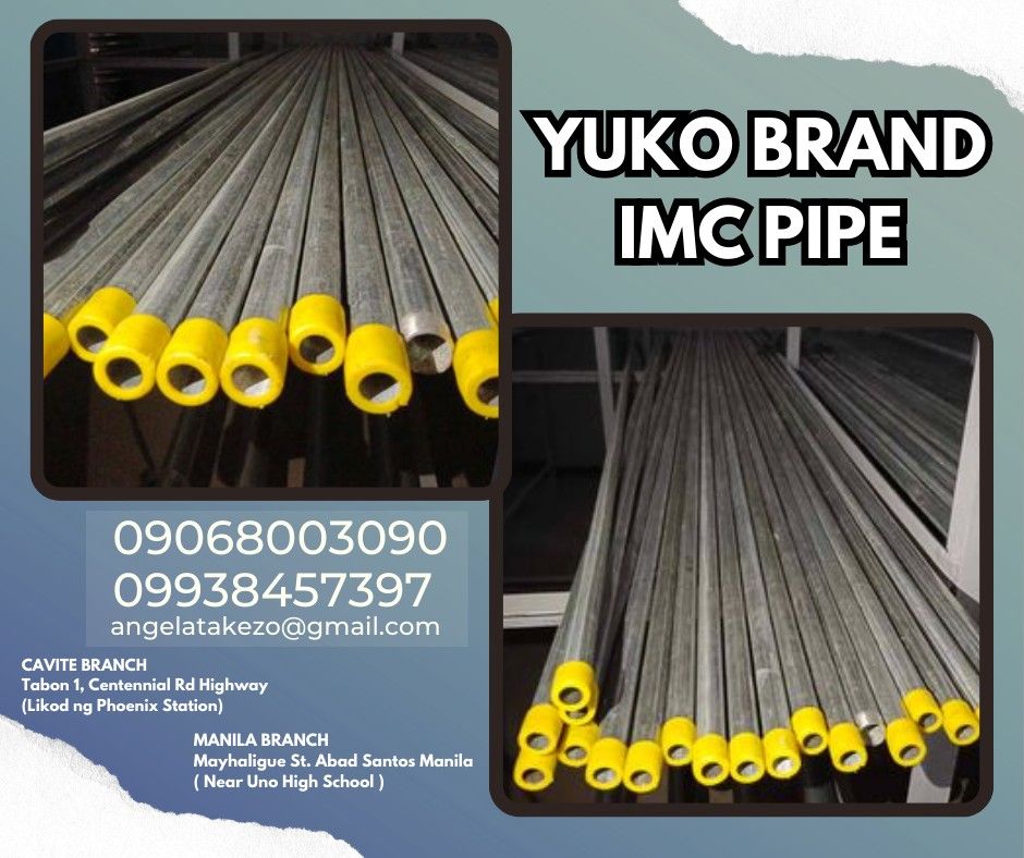 Yuko Brand Imc Pipe, Commercial & Industrial, Construction & Building ...