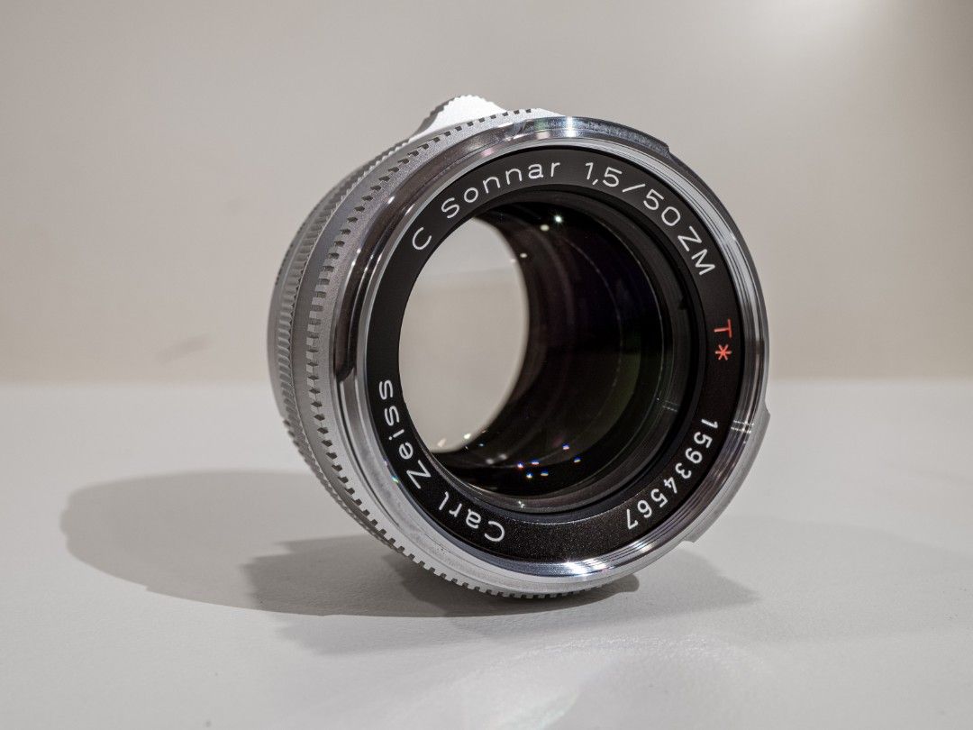 Zeiss Sonnar 50mm F1.5 ZM Silver, Photography, Lens & Kits on Carousell