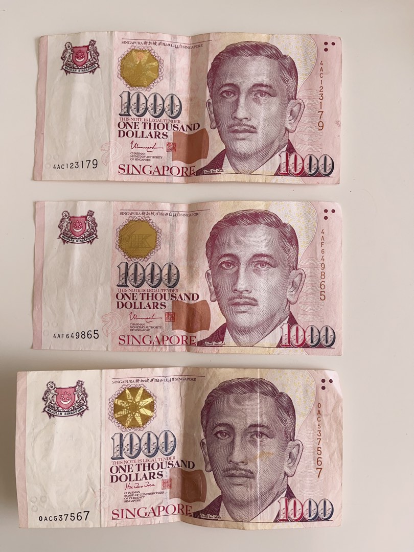 $1000 note, Hobbies & Toys, Memorabilia & Collectibles, Currency on ...