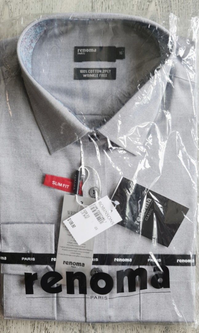 Renoma long sleeve shirt, Men's Fashion, Tops & Sets, Shirts on Carousell