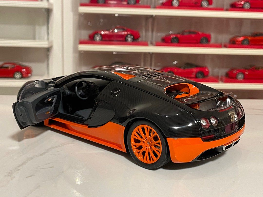 1/18 MINICHAMPS Bugatti veyron super sport (TOP GEAR EDITION), Hobbies ...