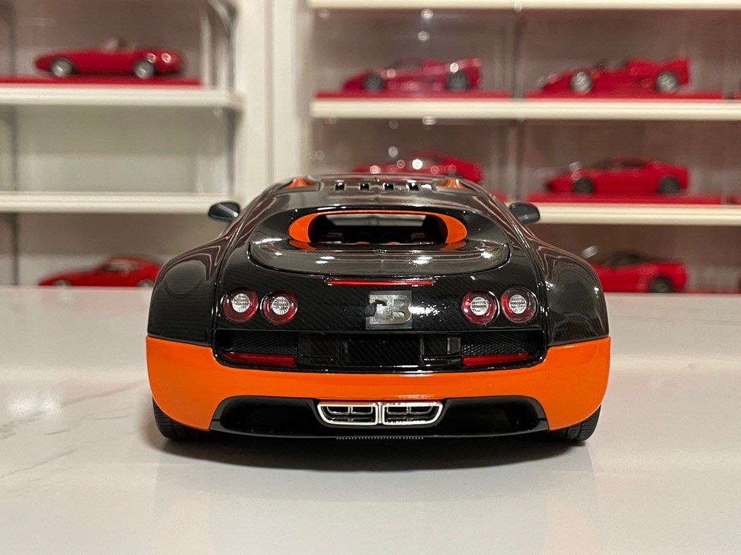 1/18 MINICHAMPS Bugatti veyron super sport (TOP GEAR EDITION), Hobbies ...