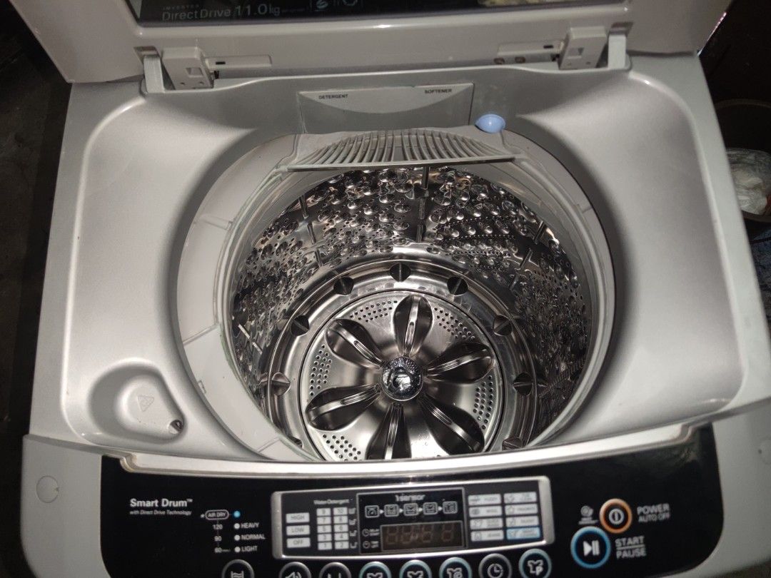 11kg LG smart inverter washing machine, TV & Home Appliances, Washing ...
