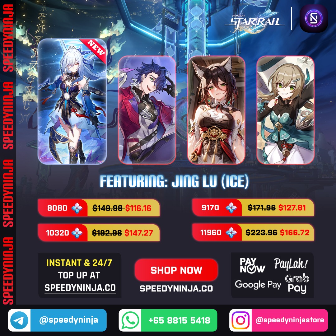 [PRICE REDUCED] 1.4 Phase 1: Ft. Jing Lu (Combat Type: Ice) | Honkai ...