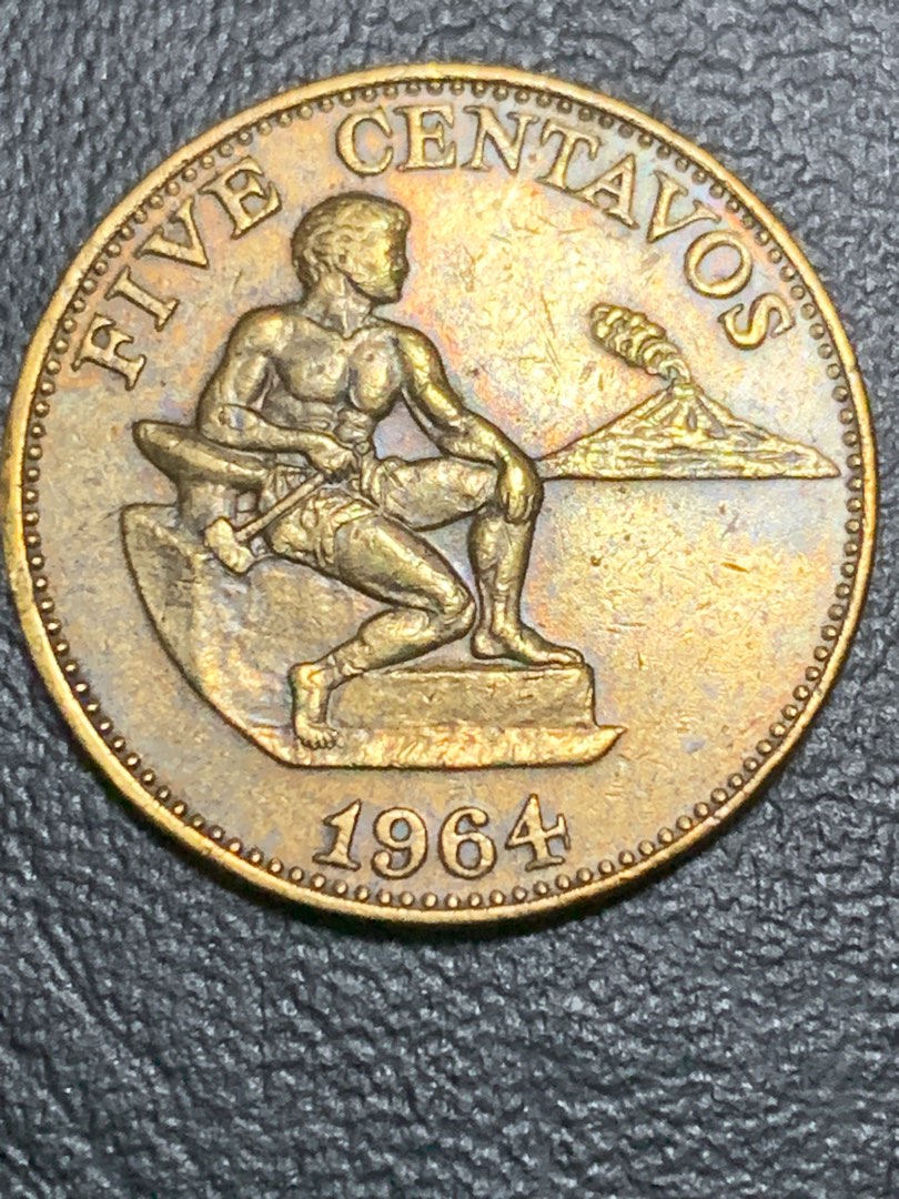 1964 Five (5) Centavos Limang Sentimo, Hobbies & Toys, Memorabilia ...
