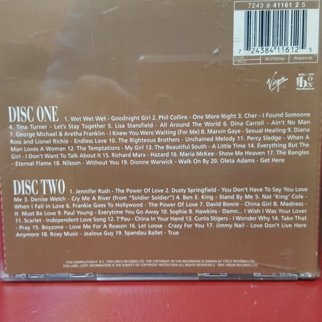 2CD >THE LOVE ALBUM II, Hobbies & Toys, Music & Media, CDs & DVDs on ...
