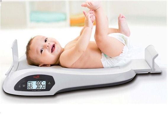 2-in-1 Infant Digital Baby Weighing and Height Scale, Babies & Kids ...