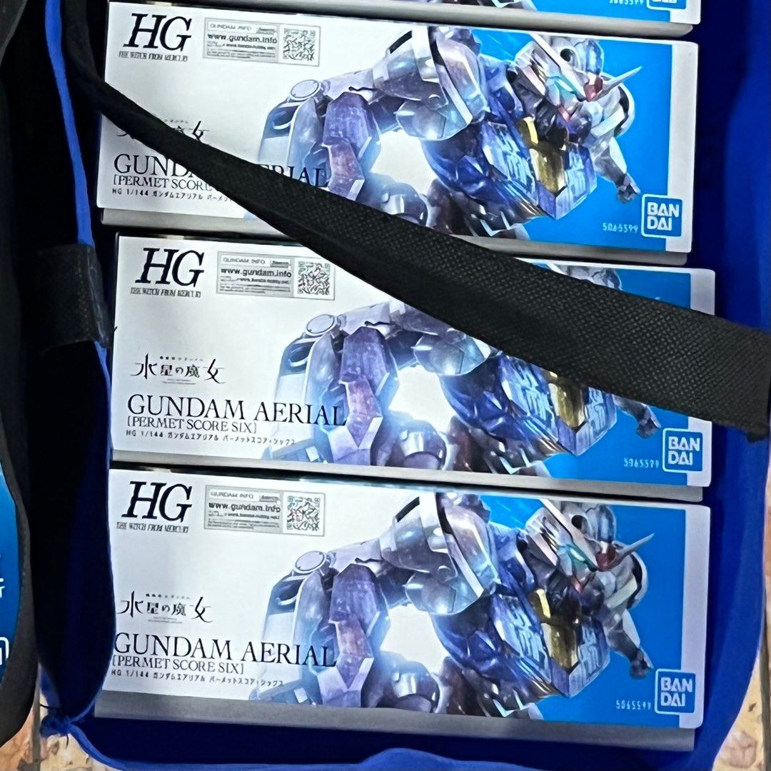 [全新現貨] HG 1/144 GUNDAM AERIAL (PERMET SCORE SIX) 水星之魔女 風靈高達, 興趣及遊戲, 玩具 & 遊戲類 - Carousell