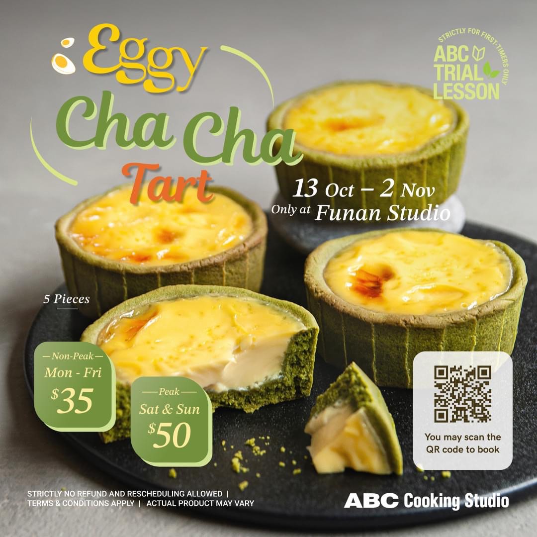 ABC cooking studio trial @Funan, Food & Drinks, Homemade Bakes on Carousell