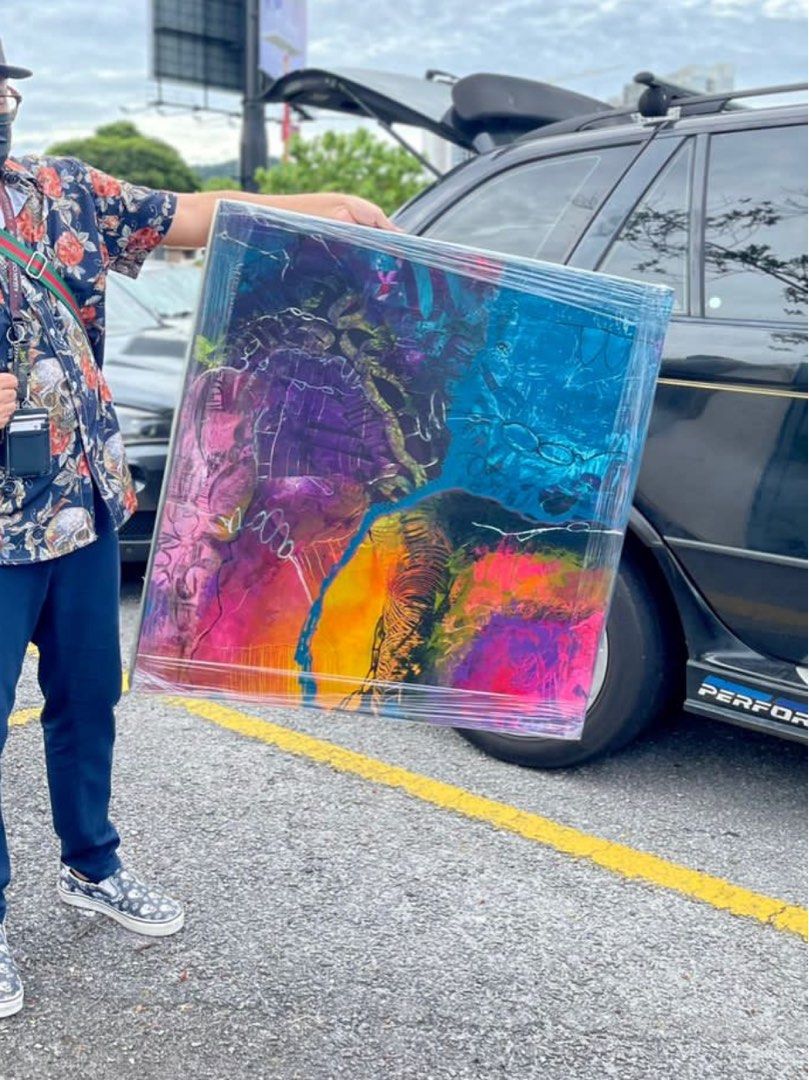 Abstract Paintings, Furniture & Home Living, Home Decor, Wall Decor on ...