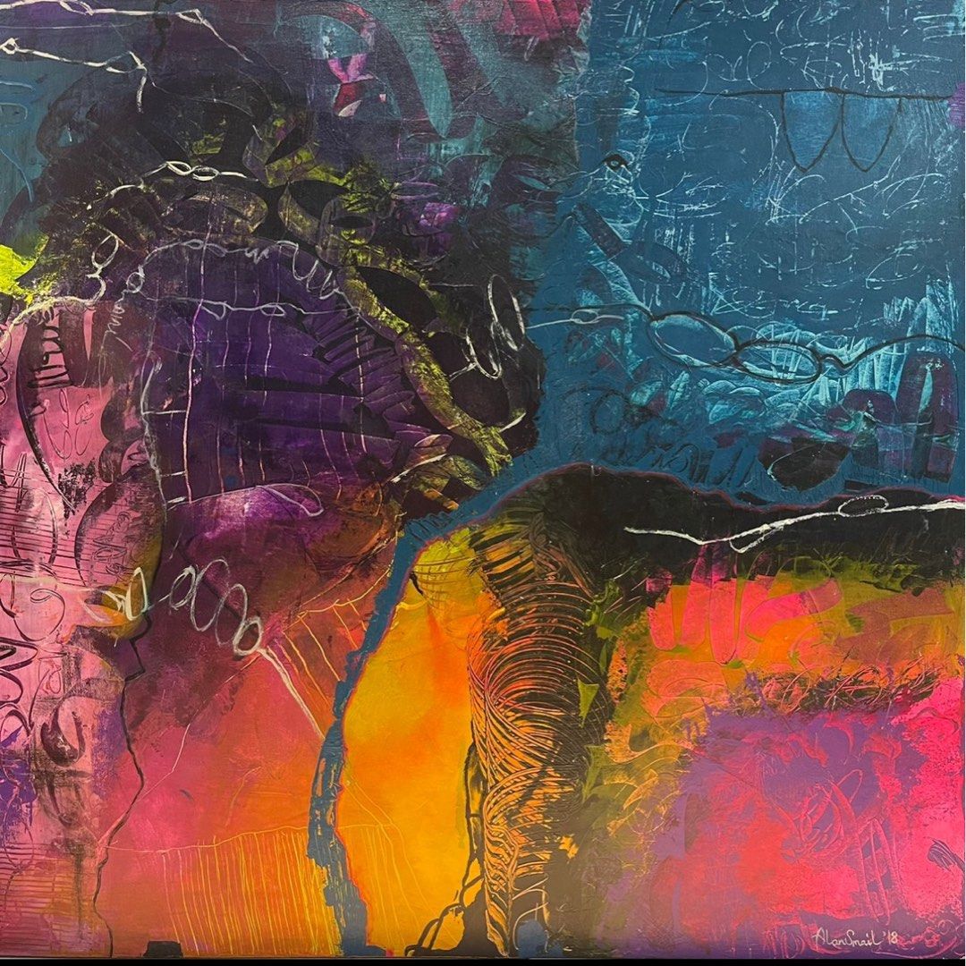 Abstract Paintings, Furniture & Home Living, Home Decor, Wall Decor on ...