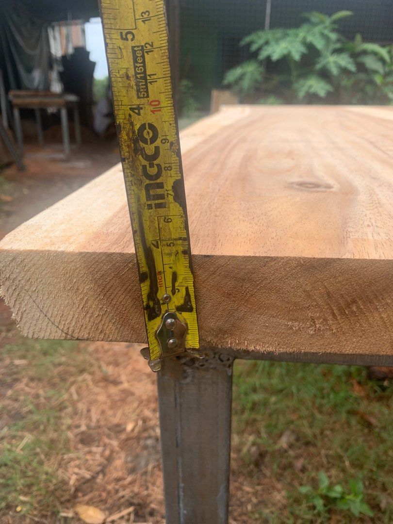 Acacia Dining Table 6seaters 5x3ft, Furniture & Home Living, Furniture ...