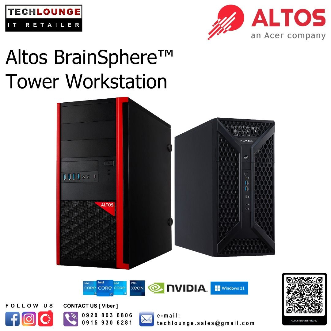 ACER ALTOS BRAINSPHERE TOWER WORKSTATION, Computers & Tech, Desktops on ...