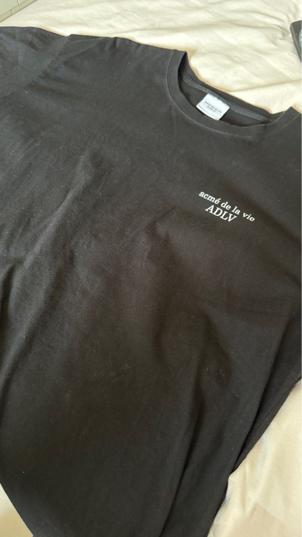 ADLV classic black Tshirt, Men's Fashion, Tops & Sets, Tshirts & Polo ...
