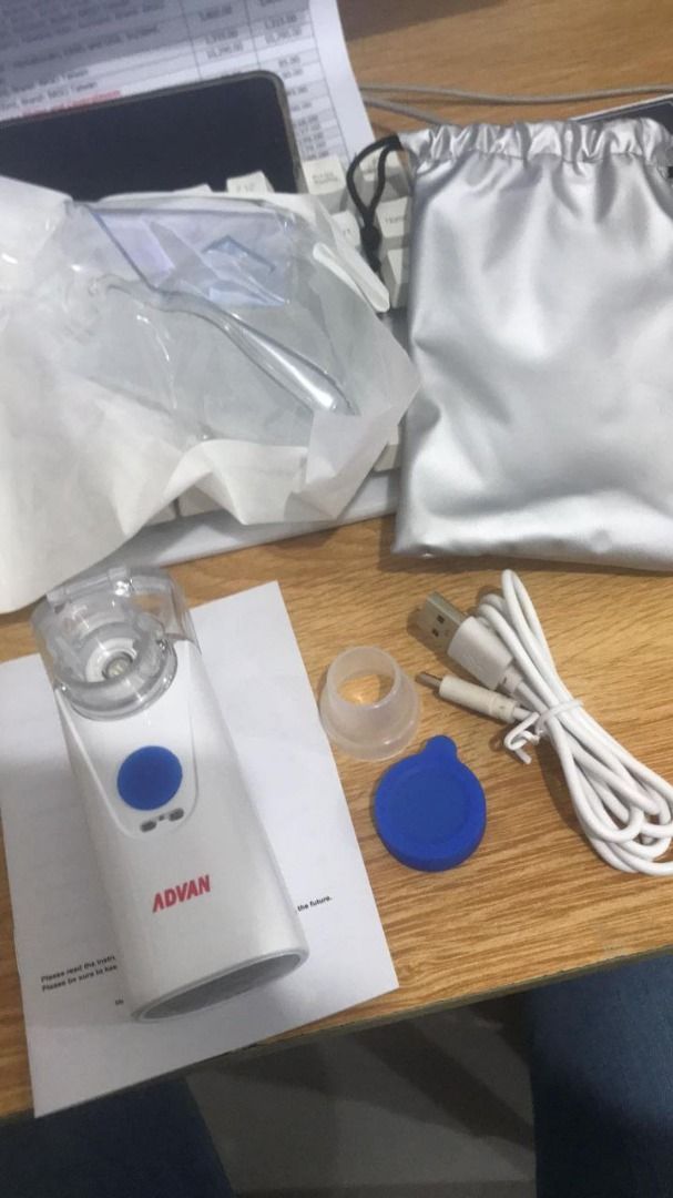 ADVAN MESH NEBULIZER LIGHTWEIGHT, RECHARGEABLE, GOOD FOR TRAVEL, Health ...