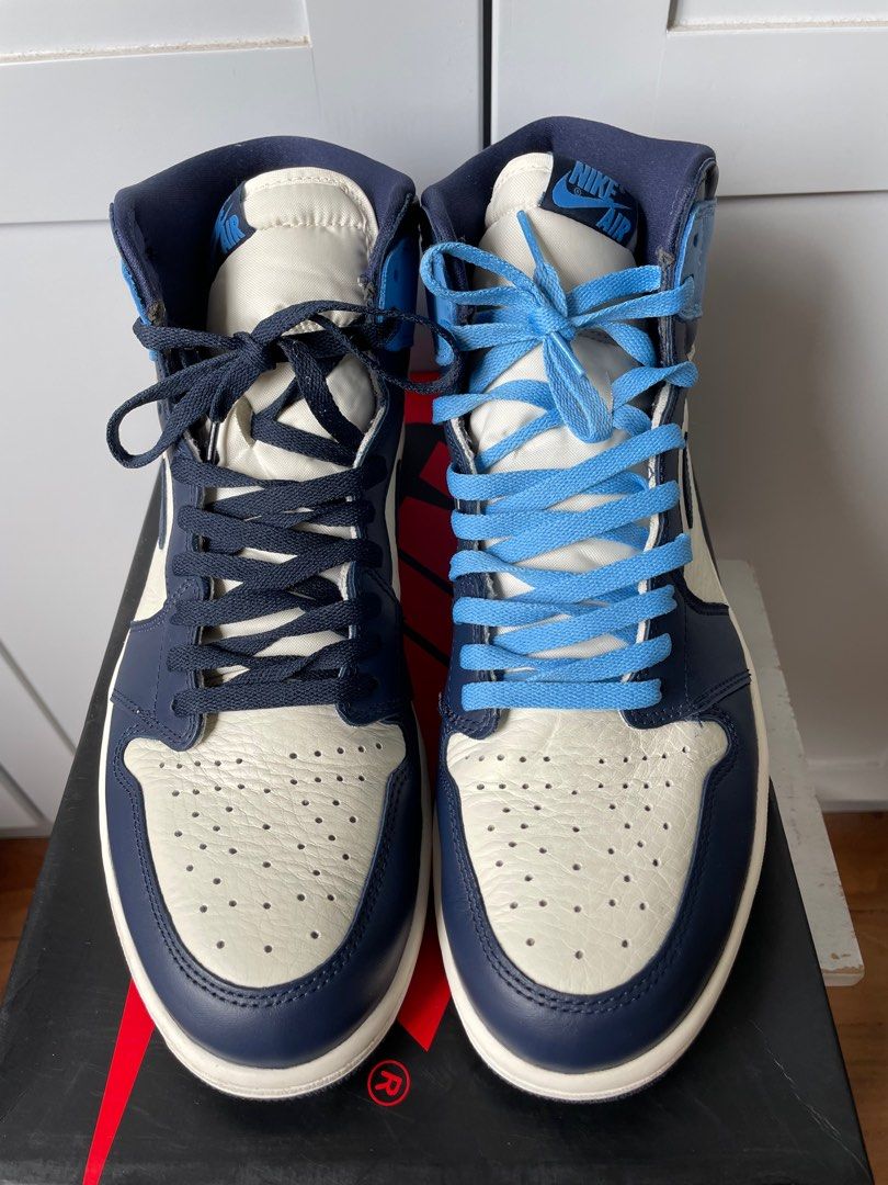 (SOLD) Air Jordan 1 Retro Obsidian, Men's Fashion, Footwear, Sneakers ...
