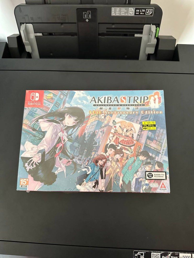 Akiba Strip 10th Anniversary Edition Nintendo Switch full box game ...