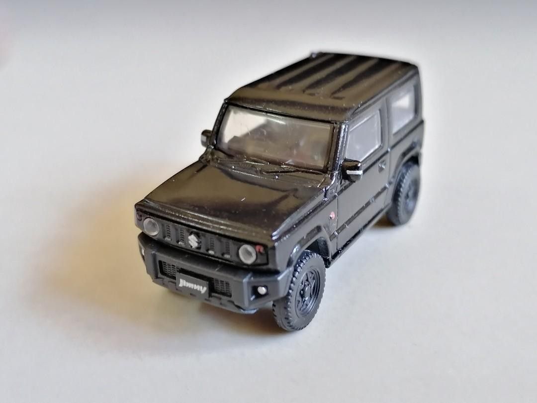 Aoshima 2019 1/64 JB64 Suzuki Jimny Collection: Jimny - Black - Loose, Hobbies & Toys, Toys ...
