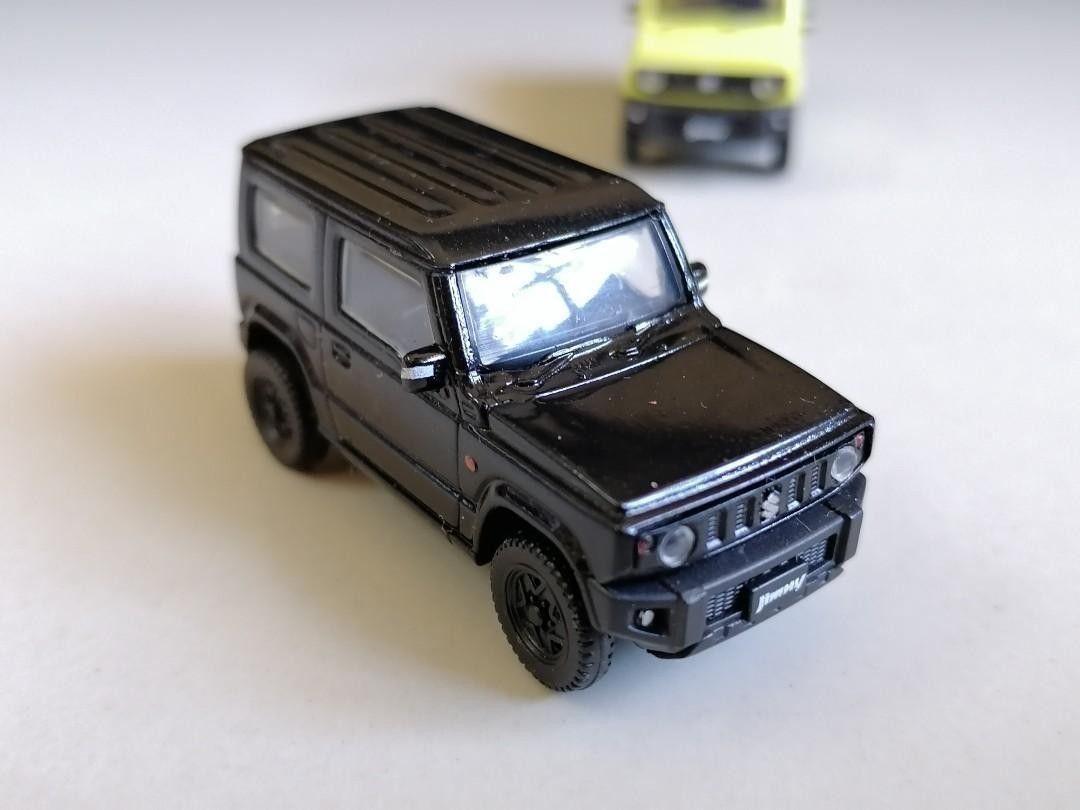 Aoshima 2019 1/64 JB64 Suzuki Jimny Collection: Jimny - Black - Loose, Hobbies & Toys, Toys ...