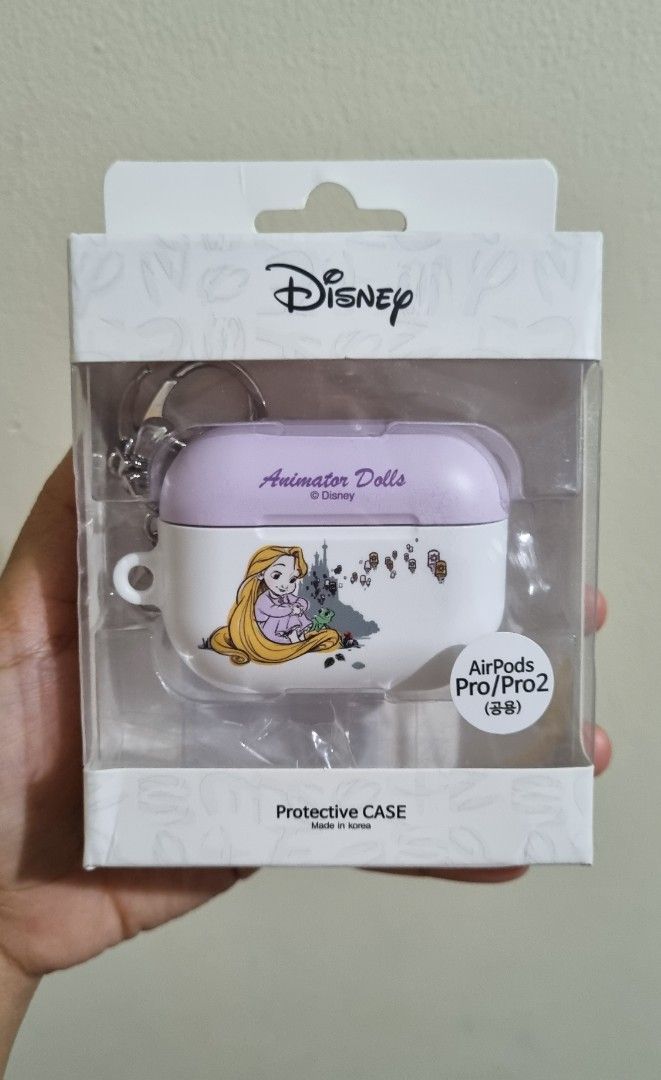 ASCAR KOREA Disney Princess Rapunzel Hard Case Airpods Pro 1 2 Animator ...