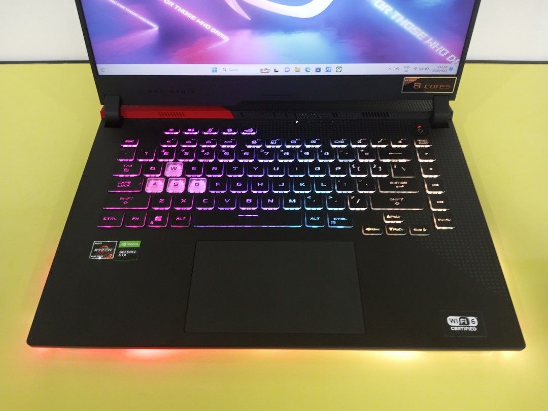 Asus ROG Strix Ryzen 7 4800h 16gb RAM 512gb ssd Nvidia GTX 1650 144hz ...